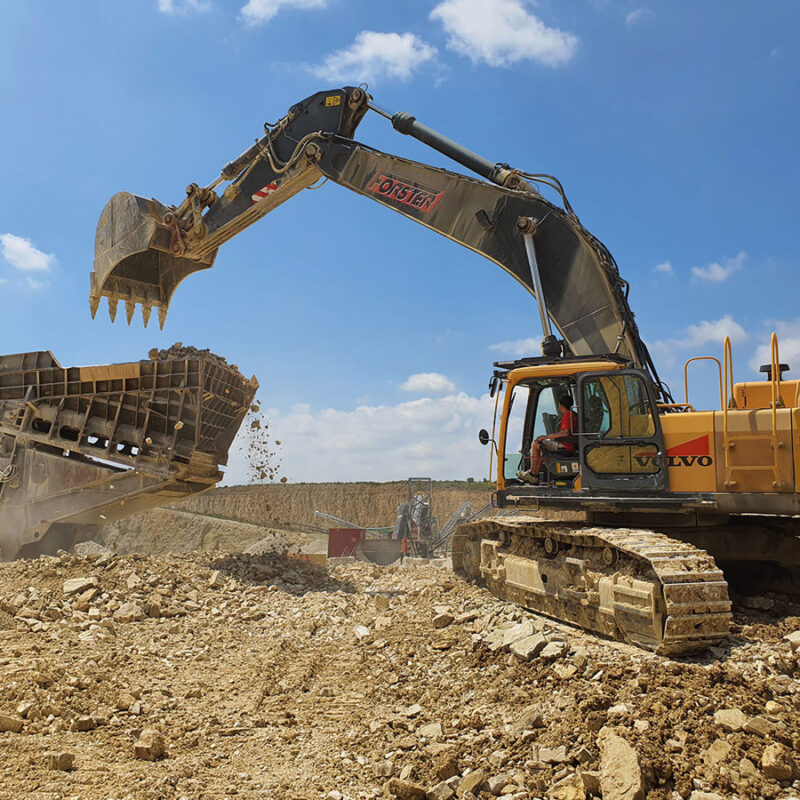 Forster Erdbau GmbH | Spezialtiefbau / Schotterwerk bei Ingolstadt